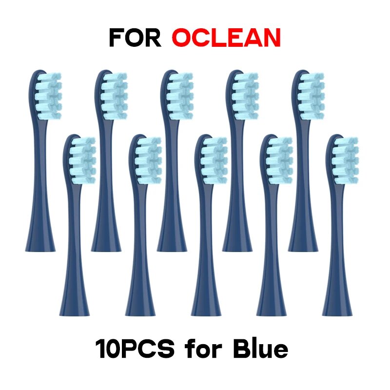 Насадки для Oclean, 10 шт, Белый (10White)