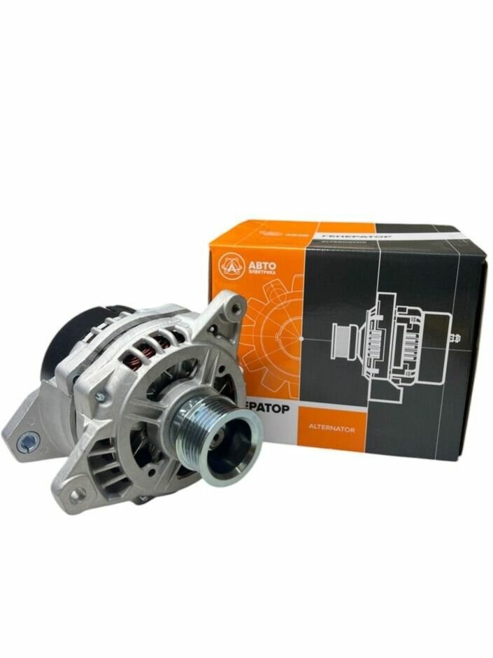 Генератор ГАЗ-3302, УАЗ дв. УМЗ-4216, EvoTech 2.7, 14 В, 135 А, поликлиновый (ан. 5122.3771-50)