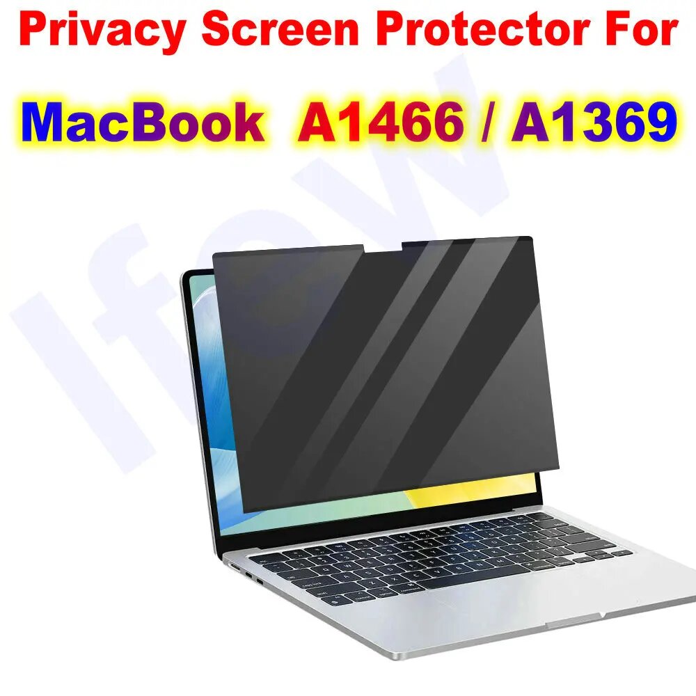 Магнитная защитная пленка для экрана ifew для MacBook Pro 14 M5, Air 13.6 дюйма M4 A1466- A1369