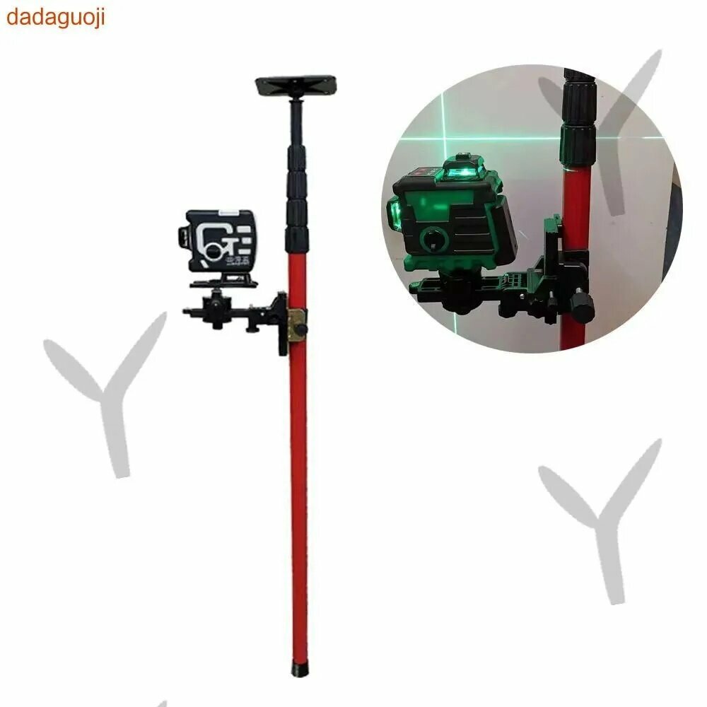 Распорная телескопическая штанга для лазерного уровня 1.2-3 метраwu