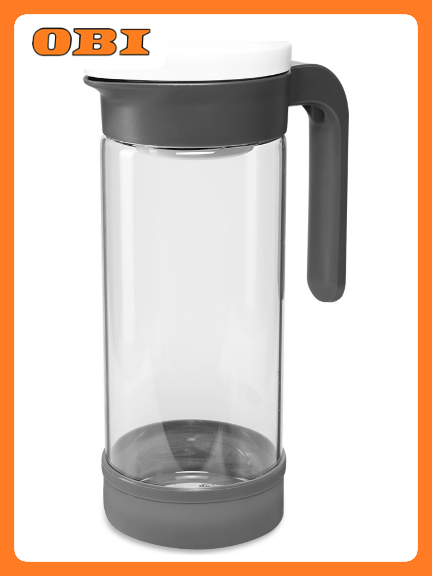 Кувшин DOSH | HOME GRUS, для воды и сока, термостойкий, прозрачный, 1,4 л