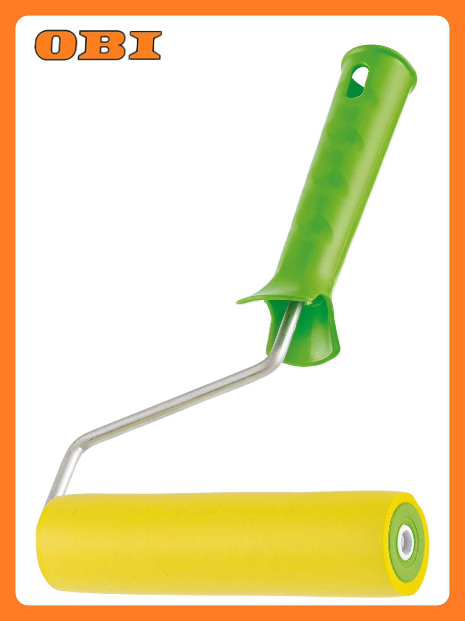 Валик прижимной резиновый с ручкой 150 мм D ручки 6 мм Сибртех