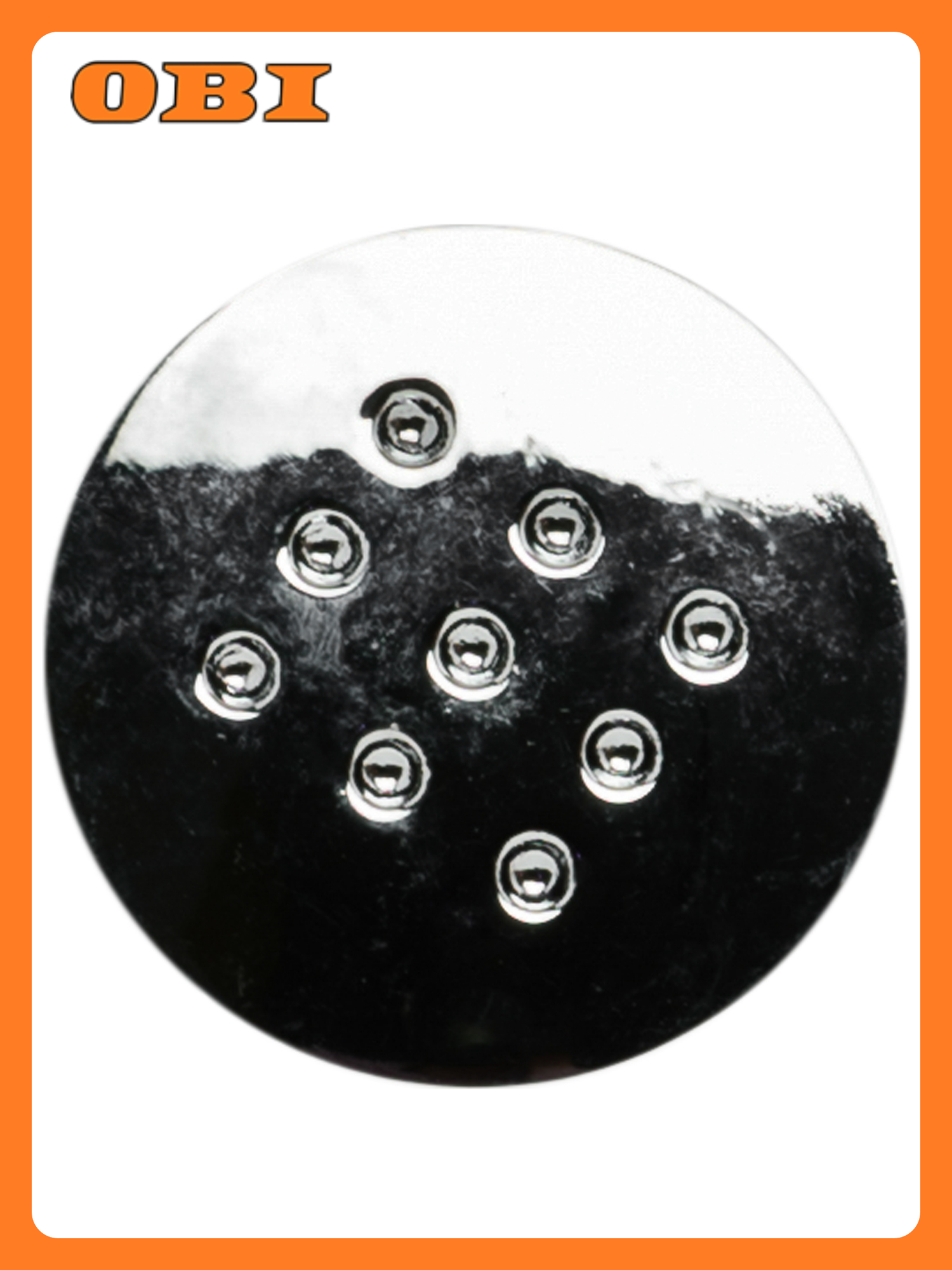 Мебельная ручка KERRON K-1060, хром, крепление винтовое, 1 шт