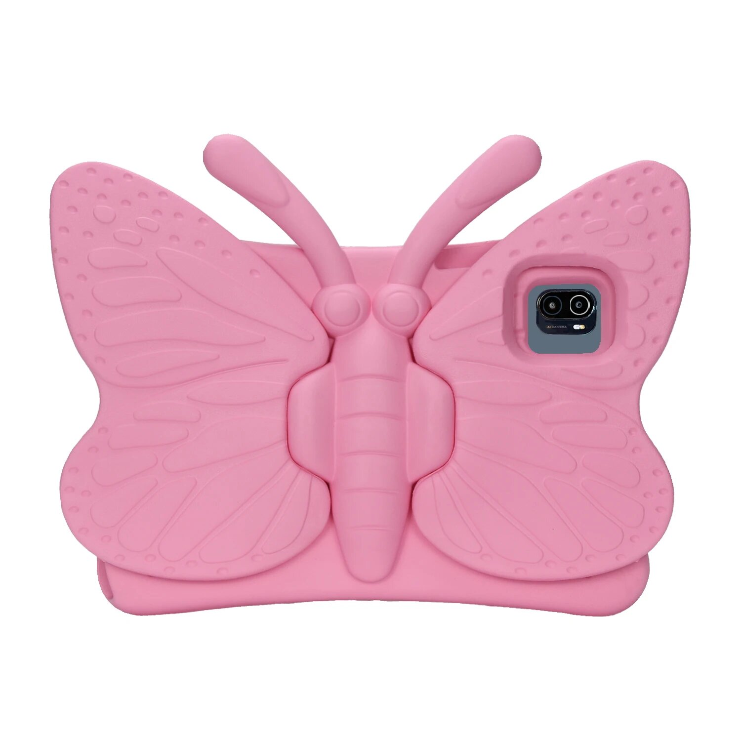 Детский чехол-подставка Yunyonglai для планшета 11", ЭВА, бабочка Redmi Pad SE 2023, Pink