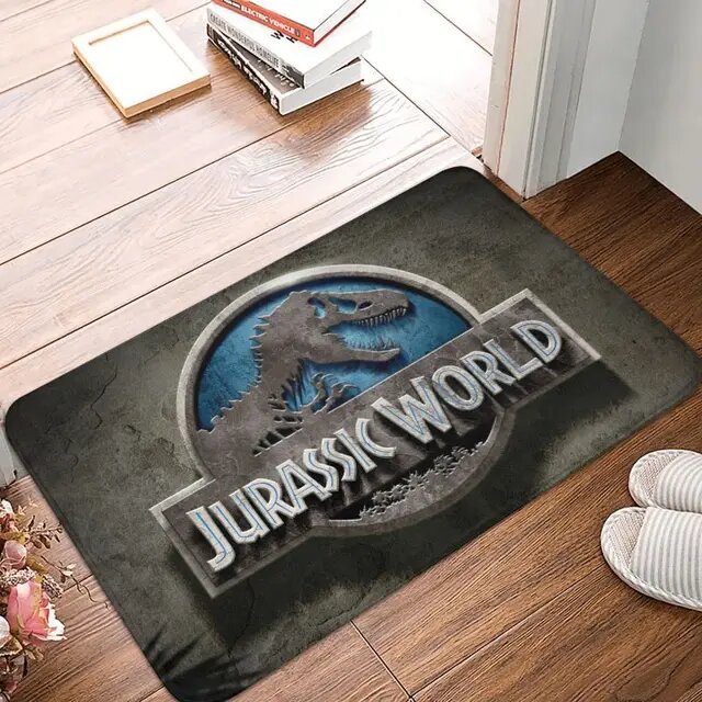 Коврик для входа в «Парк Юрского периода», коврик с изображением мира динозавров в помещении, коврик для ванной и кухни, ковровое покрытие для гаража, коврик для туалета.