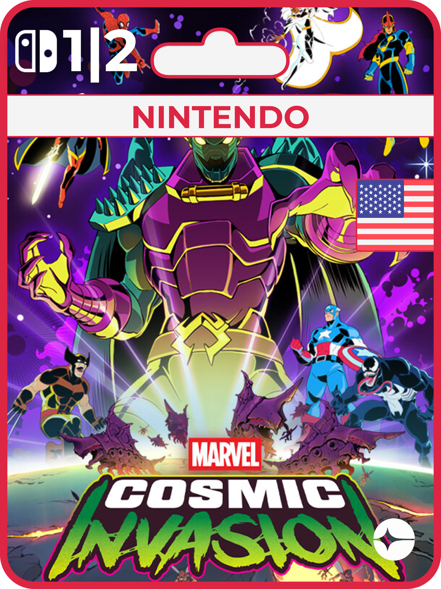 MARVEL Cosmic Invasion для Nintendo Switch 1/2 [Цифровая версия, США]