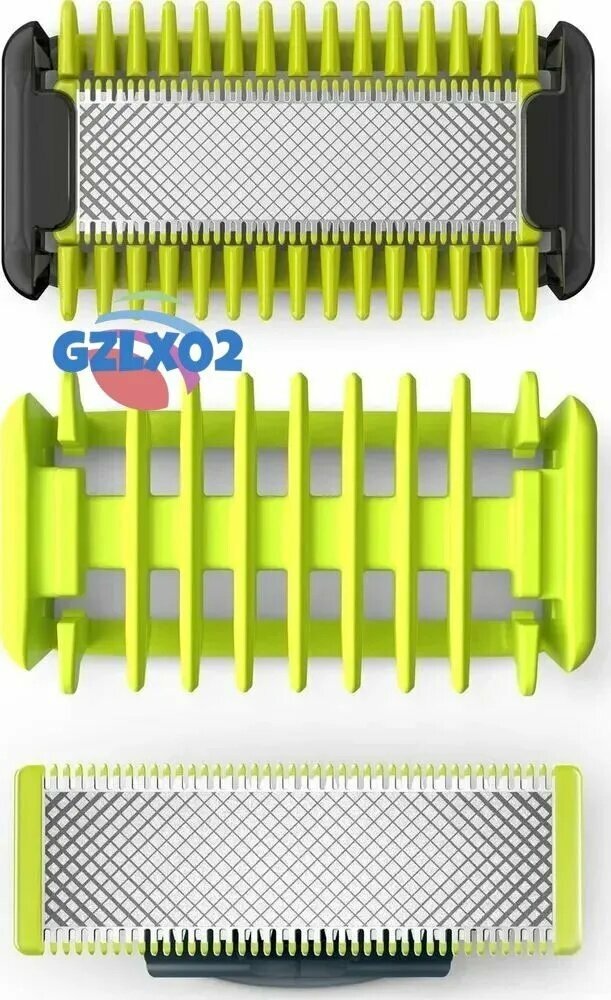 Сменные лезвия Philips OneBlade QP620/50 для лица с насадкой-гребнем для тела, 2 шт