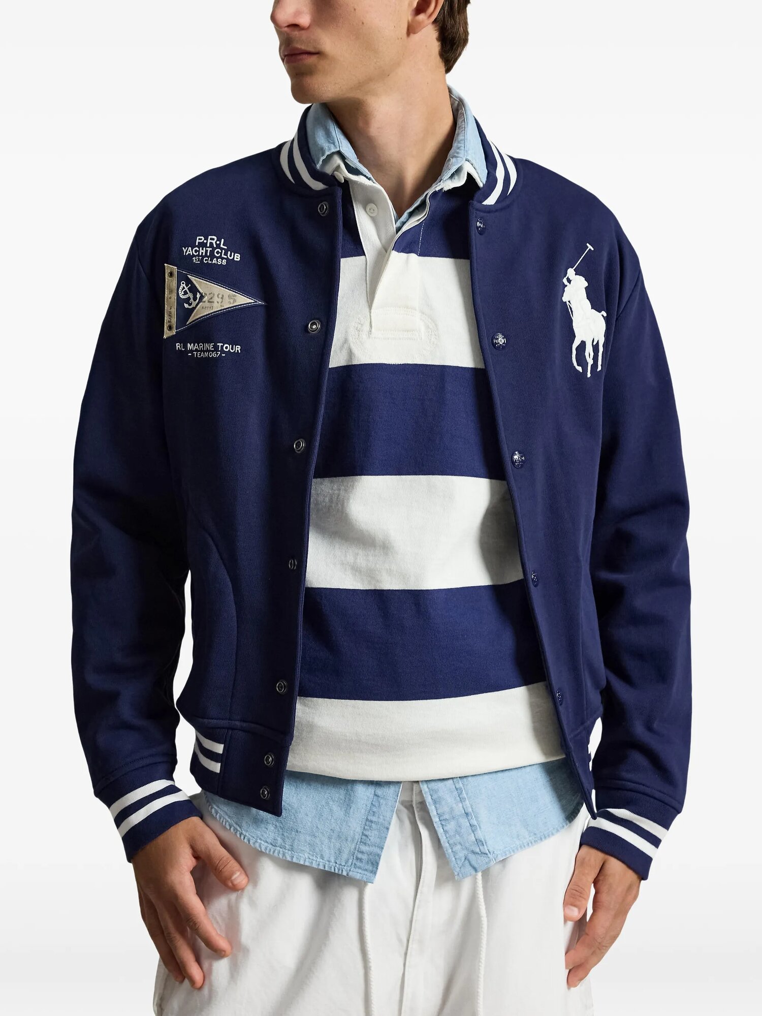 Куртка Polo Ralph Lauren Big-Pony, размер 60, синий — фото 1