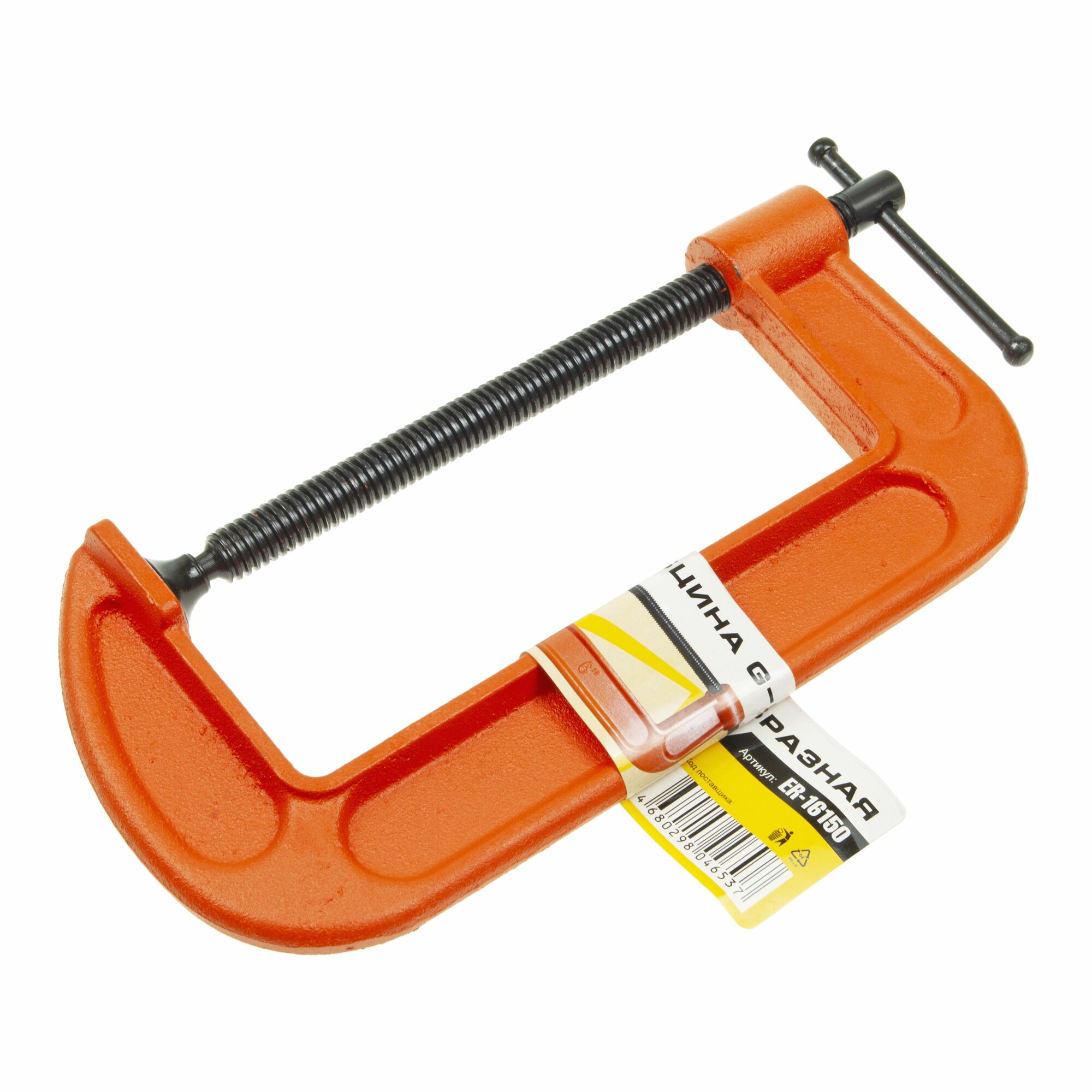 ER-16150 Струбцина ER-16150 G-образная 6"-150мм эврика