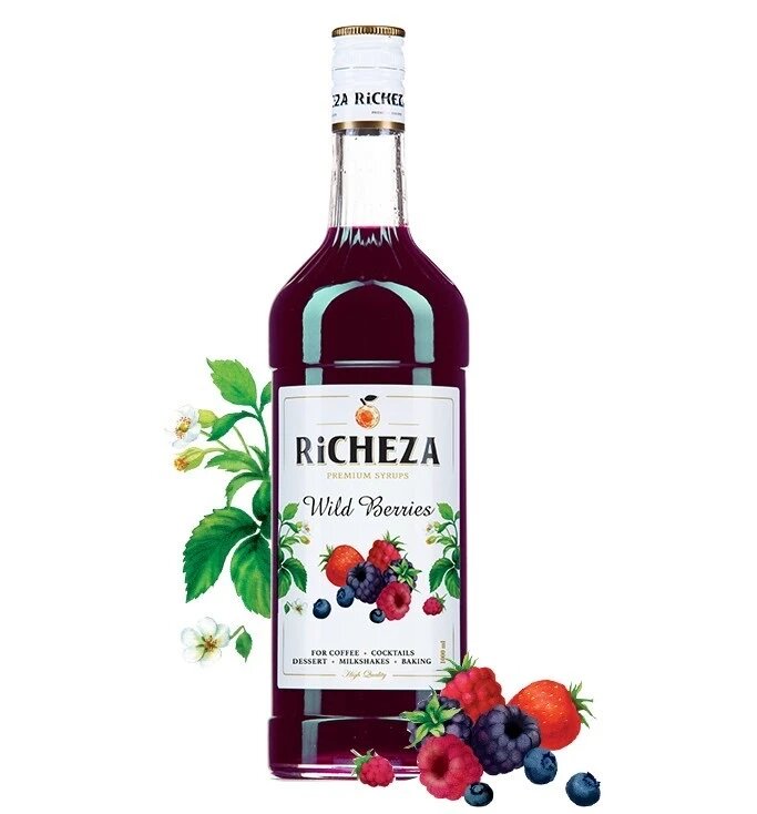 Сироп RICHEZA Лесные ягоды 1л