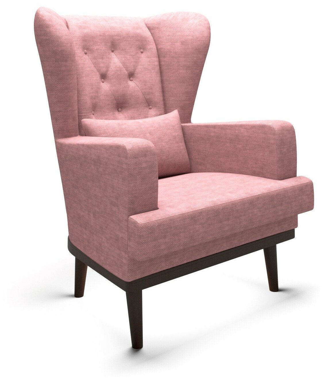 Кресло Оскар Люкс Розовое