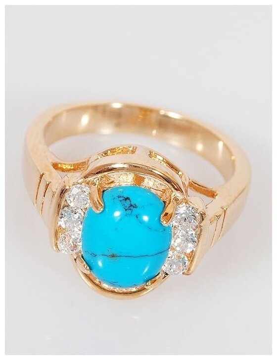 Кольцо, бирюза