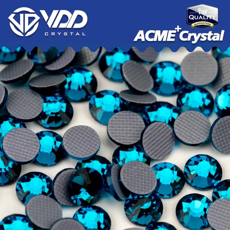 Стразы синие VDD ACME+ Series SS8 (1440 шт), Indicolite 025