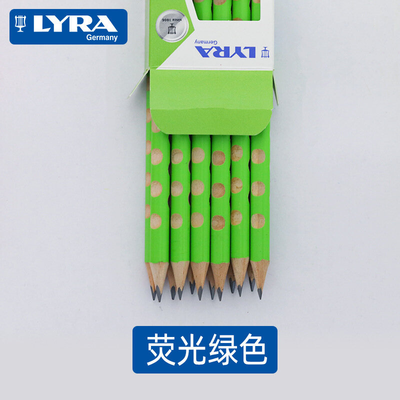 Карандаш для коррекции фигуры LYRA "Yiya", дерево, флуоресцентно-зелёный, неоновый