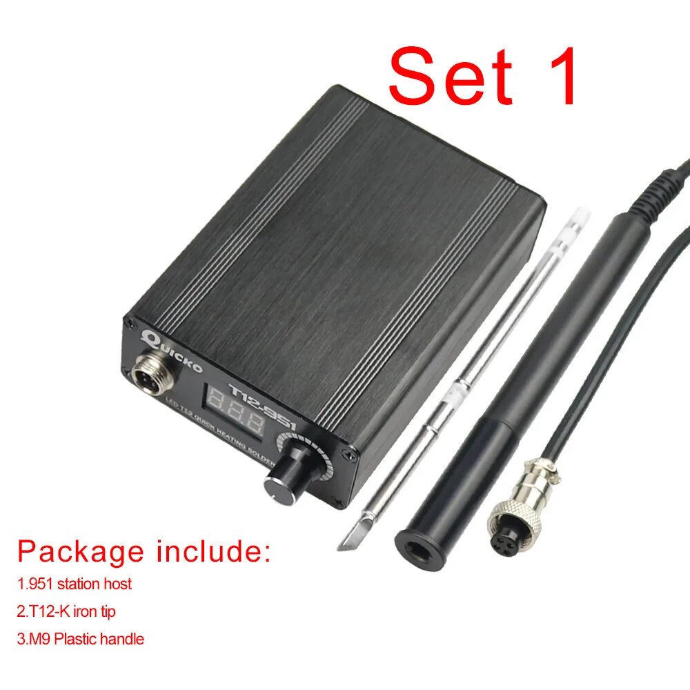 QUECOO T12-951 Паяльная станция SET1