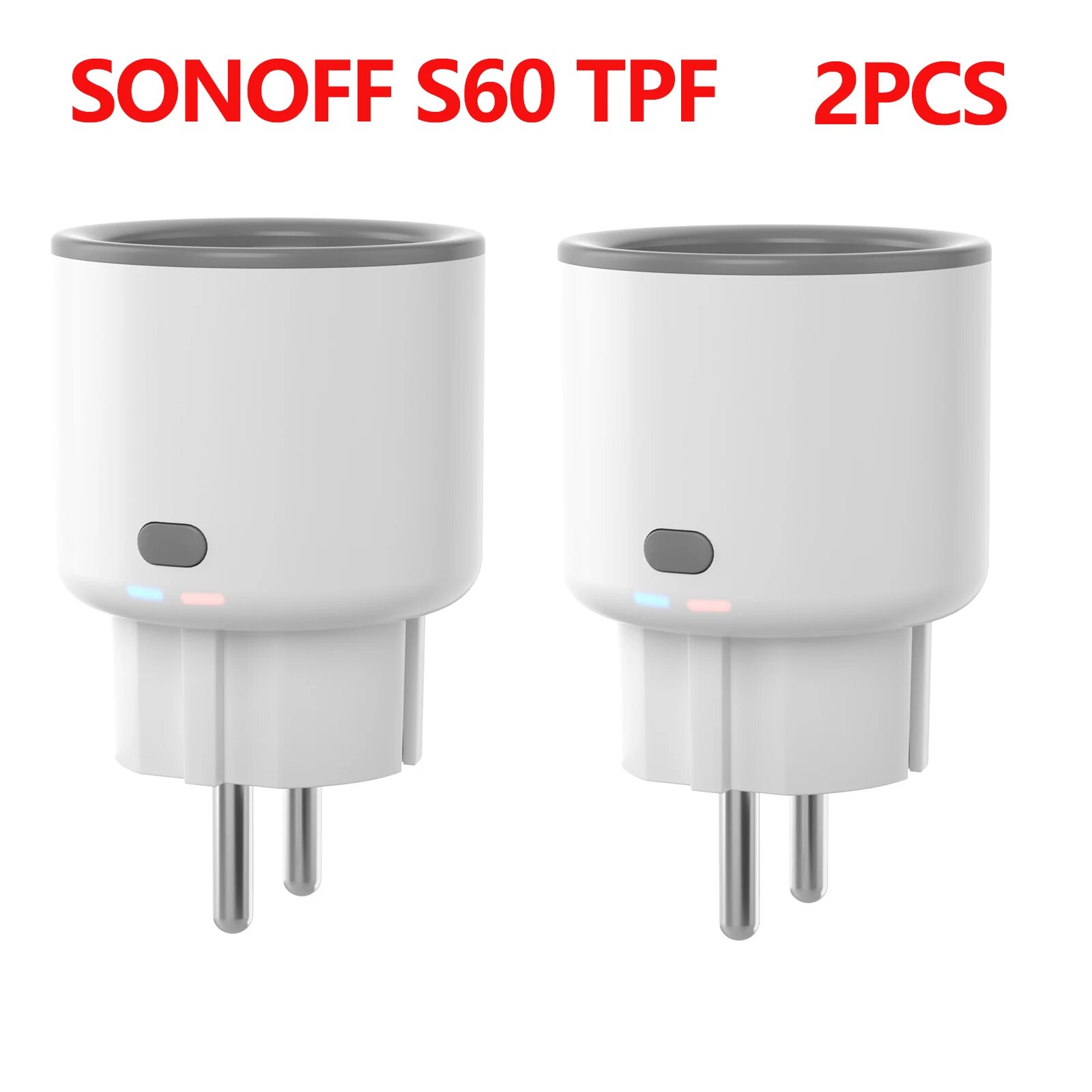 SONOFF iPlug S60 Wi-Fi умная розетка Sonoff S60 TPF 2PCS