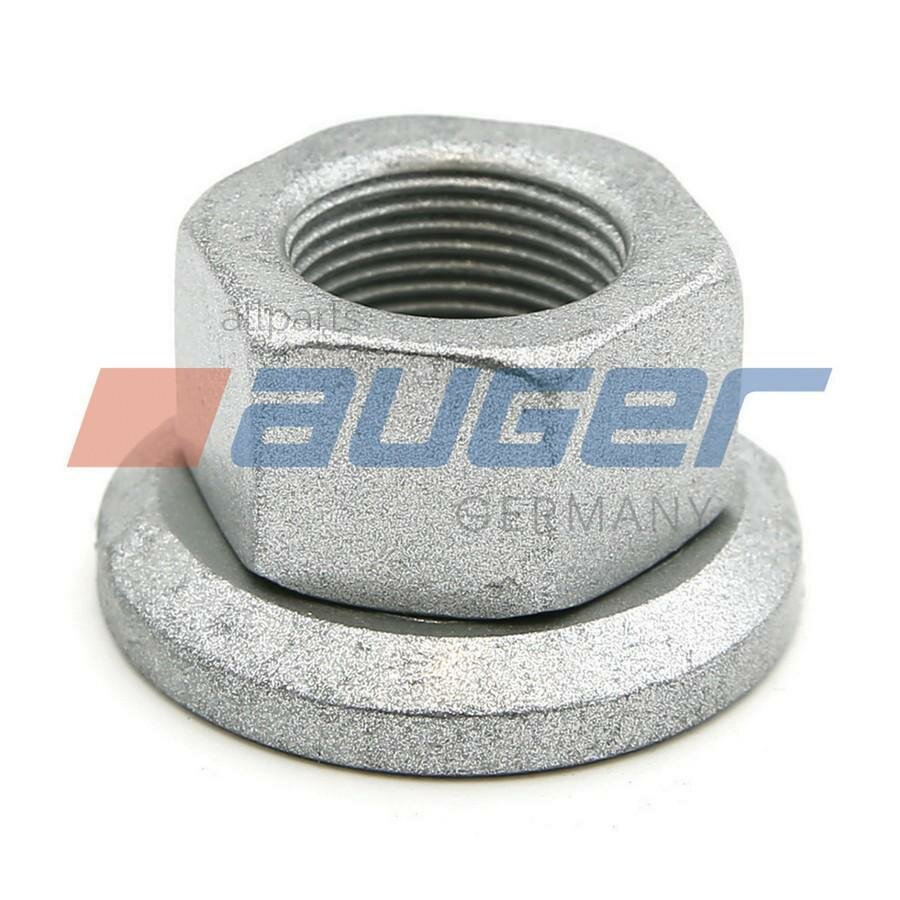 AUGER 65564 гайка! колесная с вращающейся юбкой M22x1.5-10 H=27 SW32 \Omn BPW, DAF95, Kassbohrer