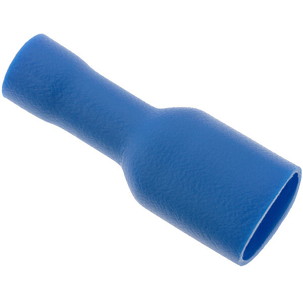 Наконечник рппи-м FDFD 2-250 латунный 1,5-2,5мм2 мама 6,3х0,8мм полностью изолир, ПВХ (200 шт. в наборе)