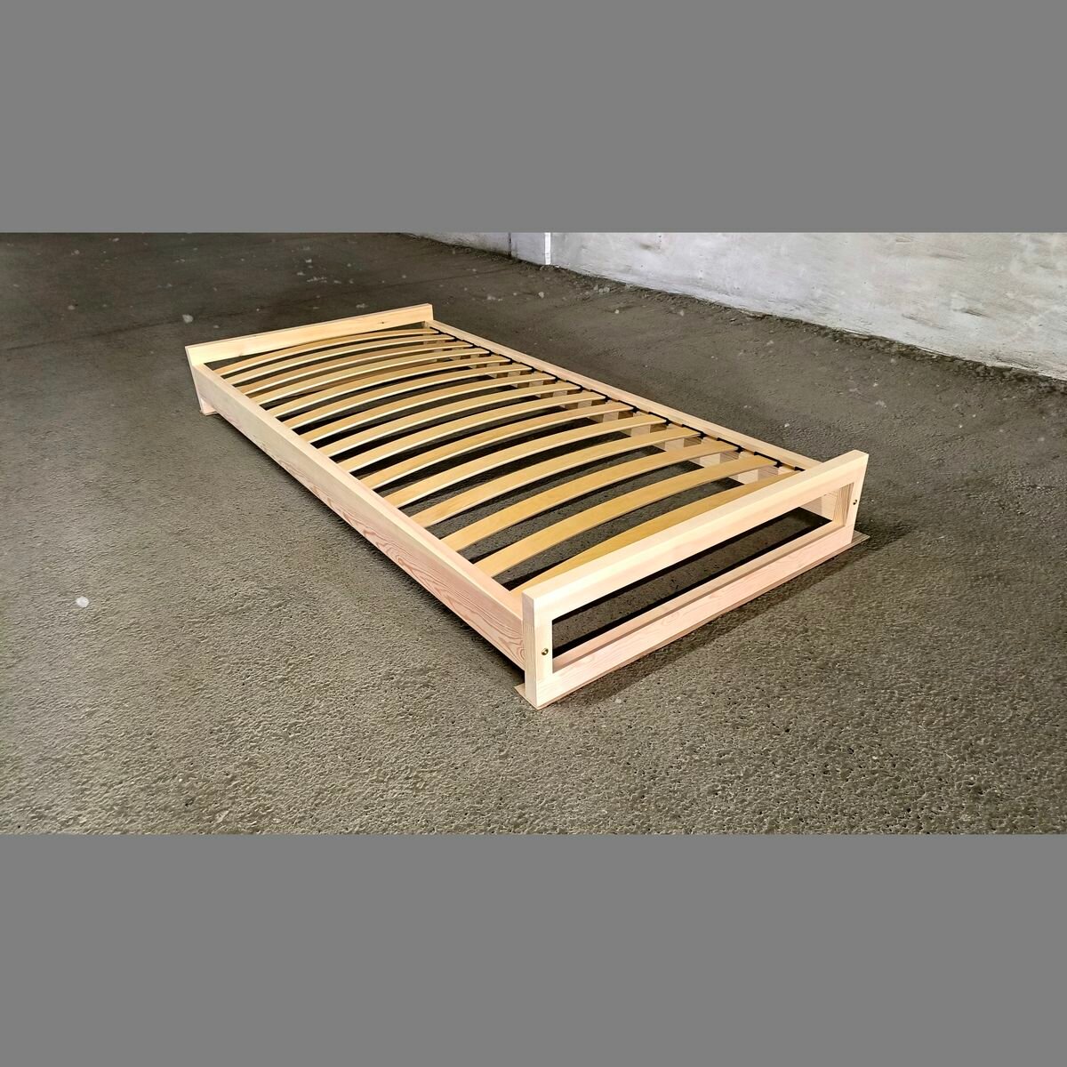 Кровать-трансформер из массива дерева с ортопедическим основанием, 90х200. 1 (Один) спальный модуль.