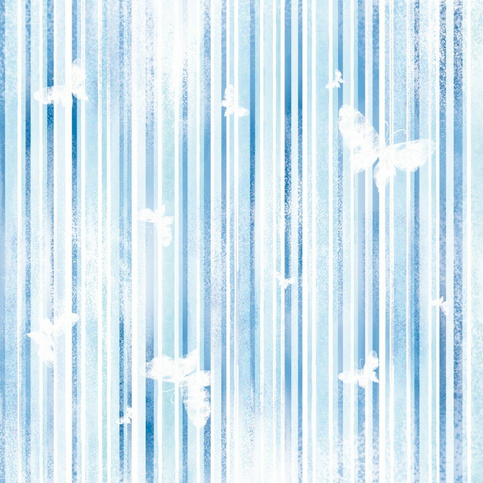 #FLSP/ST21 Фетр с принтом "Полосы" 30 x 30 см Stamperia 1 лист