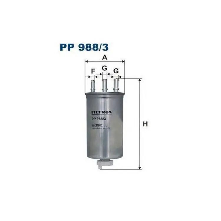 Фильтр топливный RENAULT FILTRON - PP9883