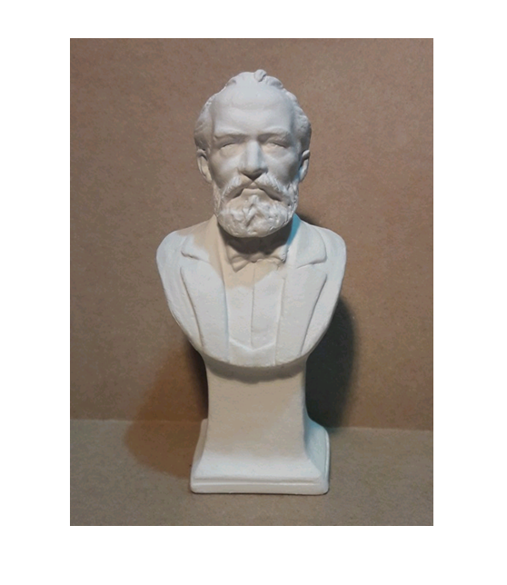 Чайковский, гипсовый бюст 12,5 см