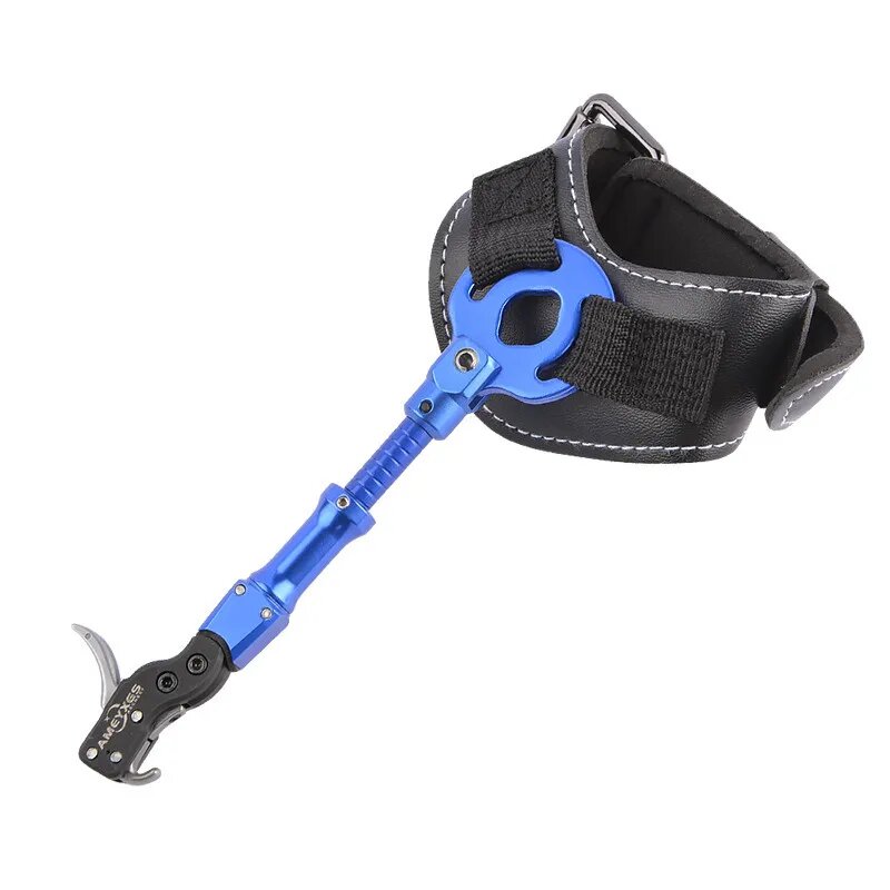 AME101 Комбинированный лук-релиз для стрельбы из лука черный/синий/красный Темно-синий, Blue