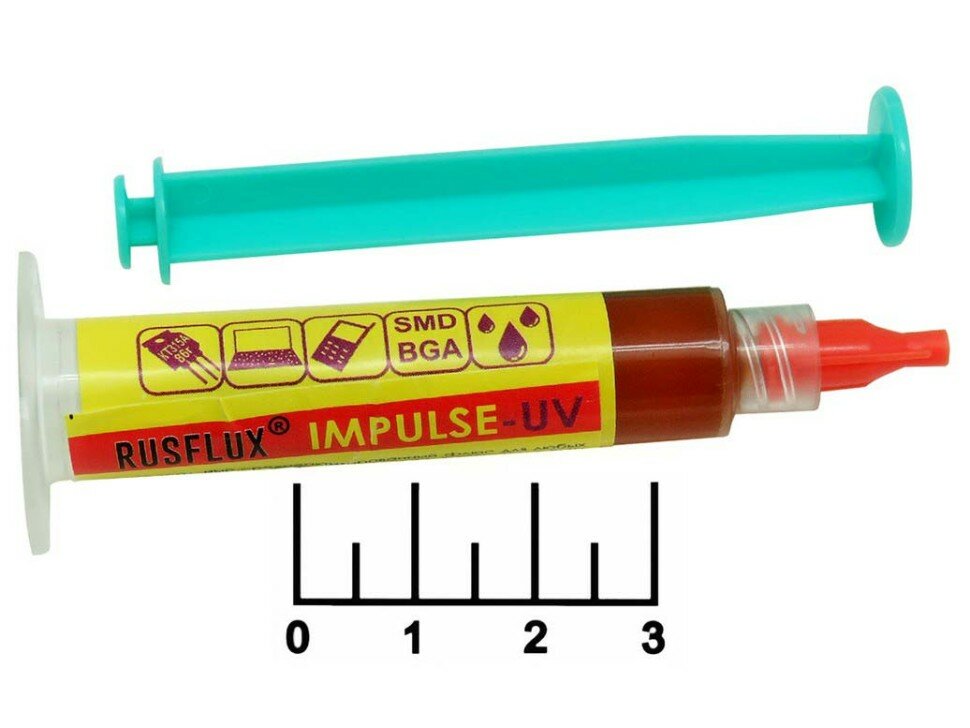 Флюс-гель Impulse-uv паяльный 5мл шприц