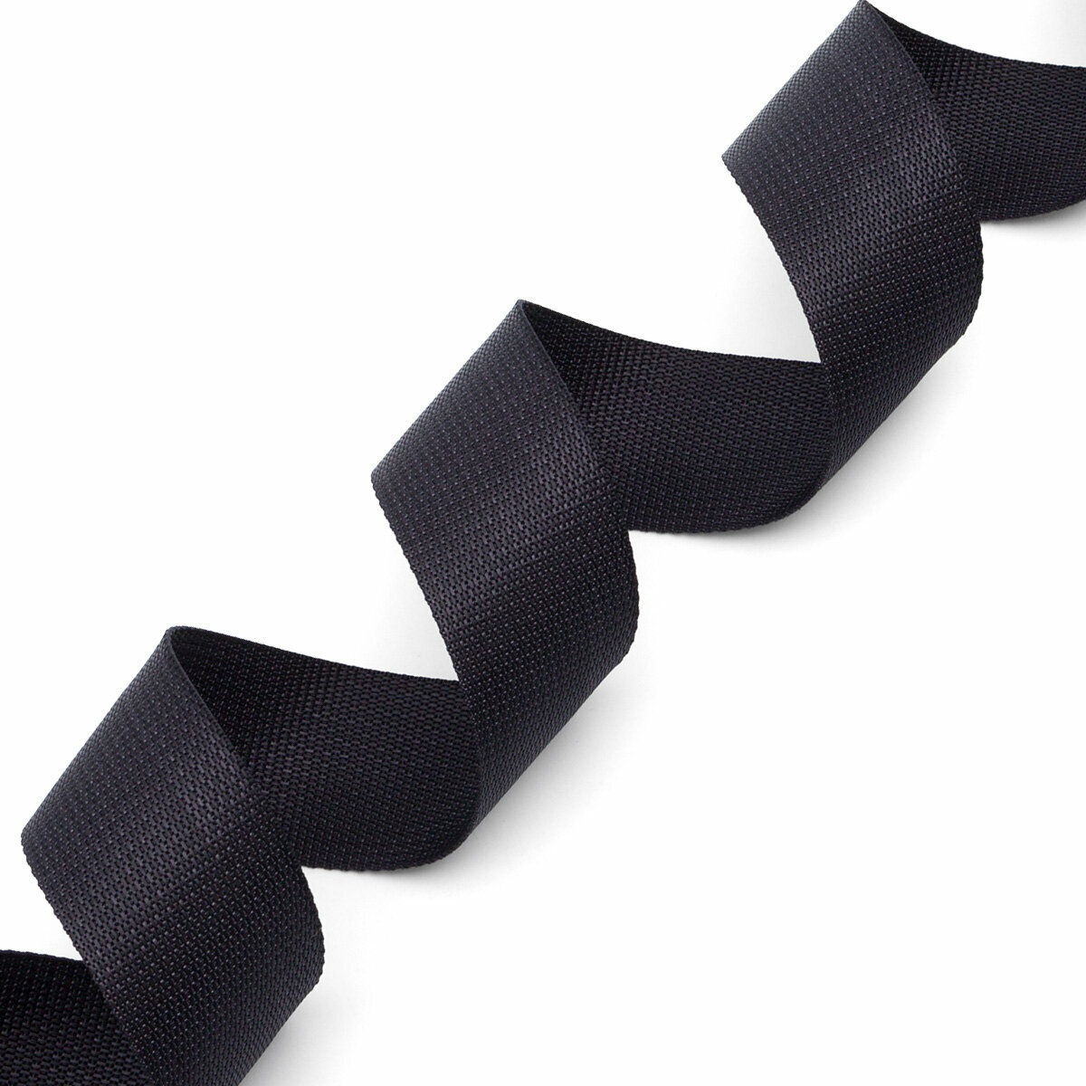 Стропа ременная 50 мм, 30 м, 42 г/м, полиэстер, Айрис (005 черный)