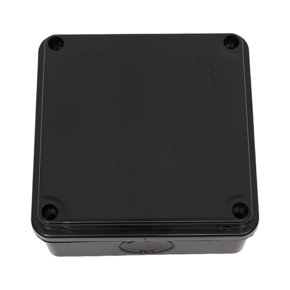 Распределительная коробка Рувинил ОП 100х100х50мм УХЛ1 IP54 черный 67050Ч