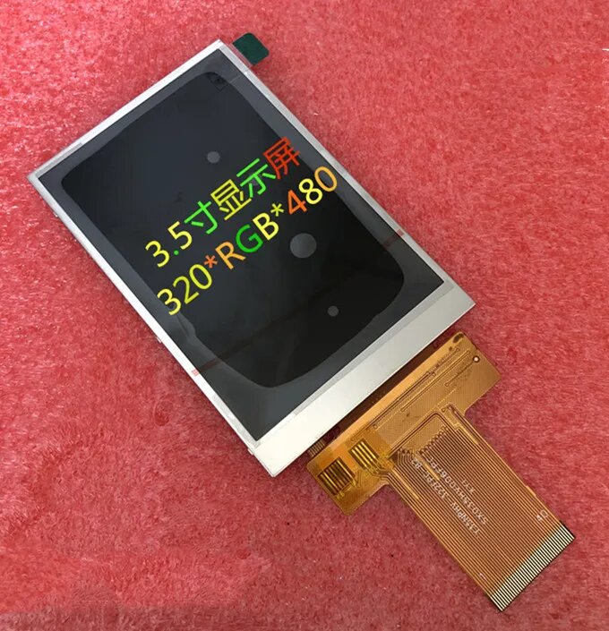 3,5-дюймовый 40-контактный 262K SPI TFT ЖК-экран с железной рамкой Контроллер ILI9488 320 (RGB) * 480 QVGA MCU 8/16-битный интерфейс