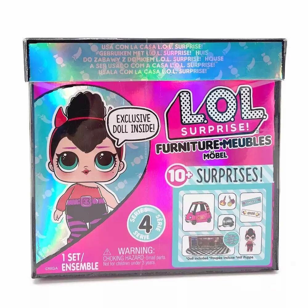 Игровой набор с куклой L.O.L. Surprise! Furniture Chill Patio - Зона отдыха (4 серия)