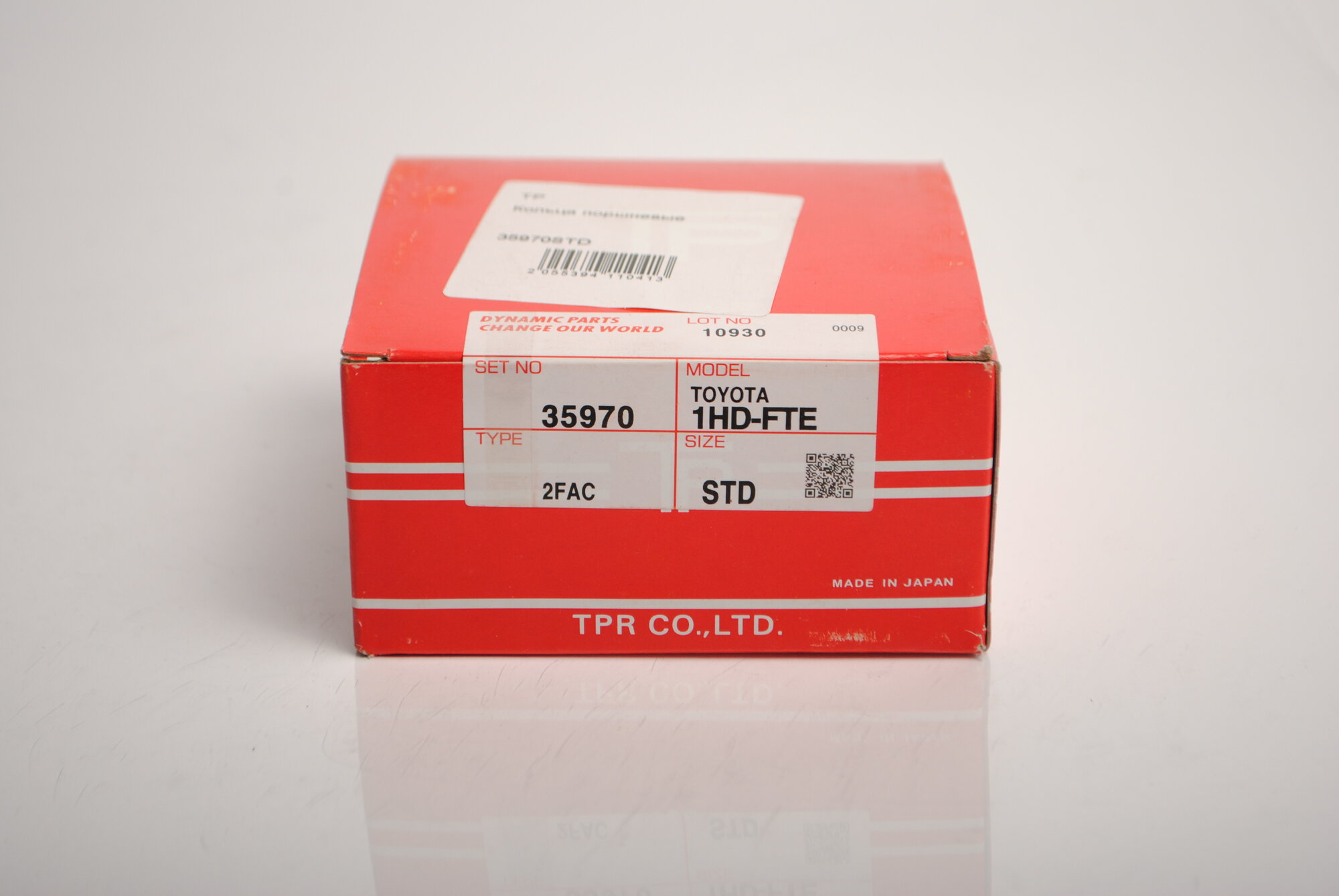 Кольца поршневые 35970STD TP TOYOTA
