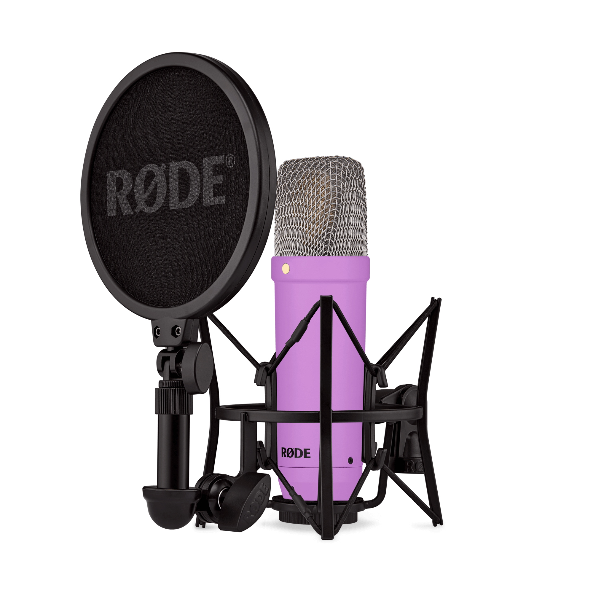 Студийный микрофон RODE NT1 Signature Purple с кардиоидной направленностью