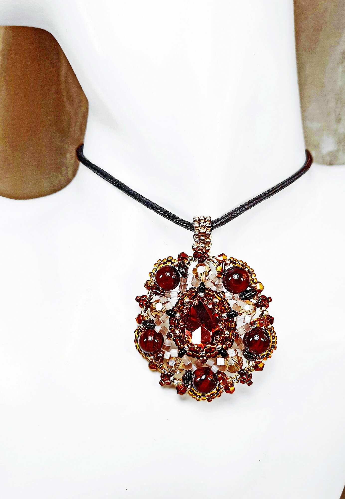 Подвеска, горный хрусталь