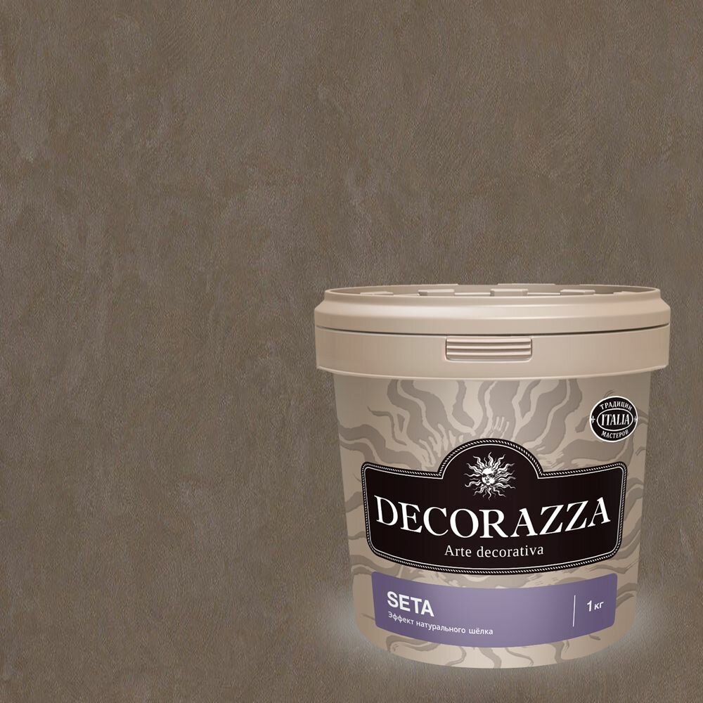 Декоративная штукатурка с эффектом натурального шелка Decorazza Seta (1кг) ST 11-54