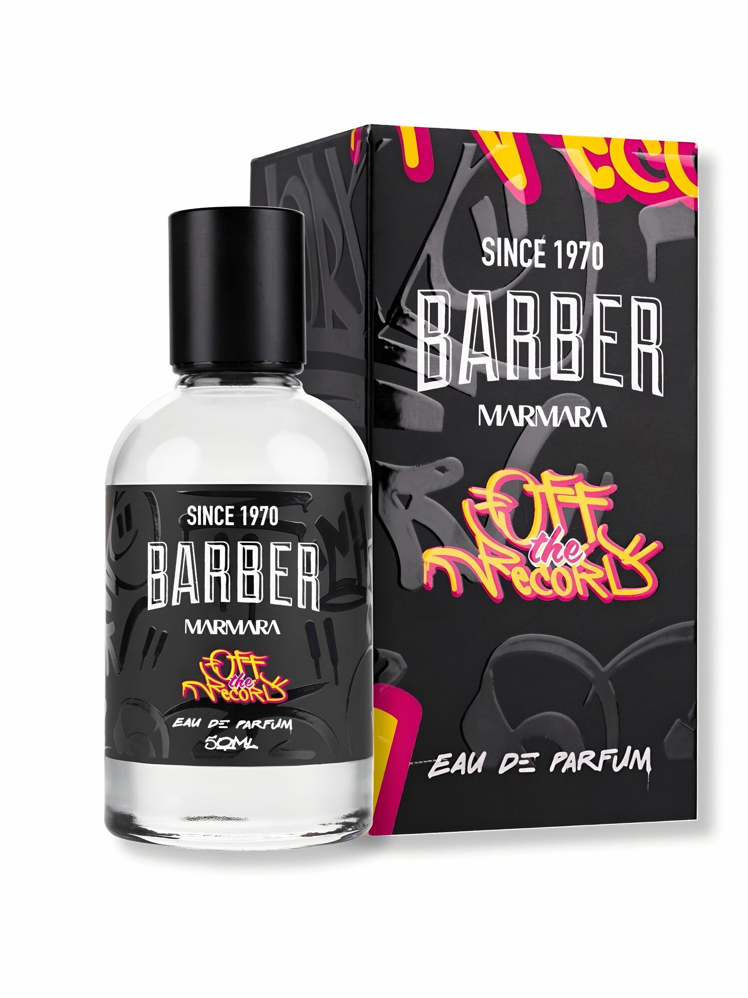 Туалетная вода мужская Marmara Barber "Off The Record", 50 мл, Древесный, Фруктовый, Цветочный аромат