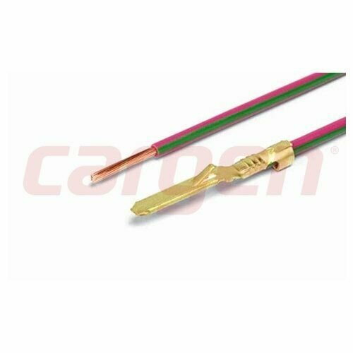 Контакт штыревой серии 2.8 (с фиксацией) обжатый с проводом Cargen AX38201