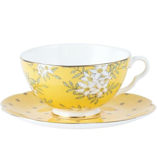 Английский послеобеденный чайный костюм, Костяной кофейный костюм, Европейская роскошная керамическая кофейная чашка, маленькая и изысканная.