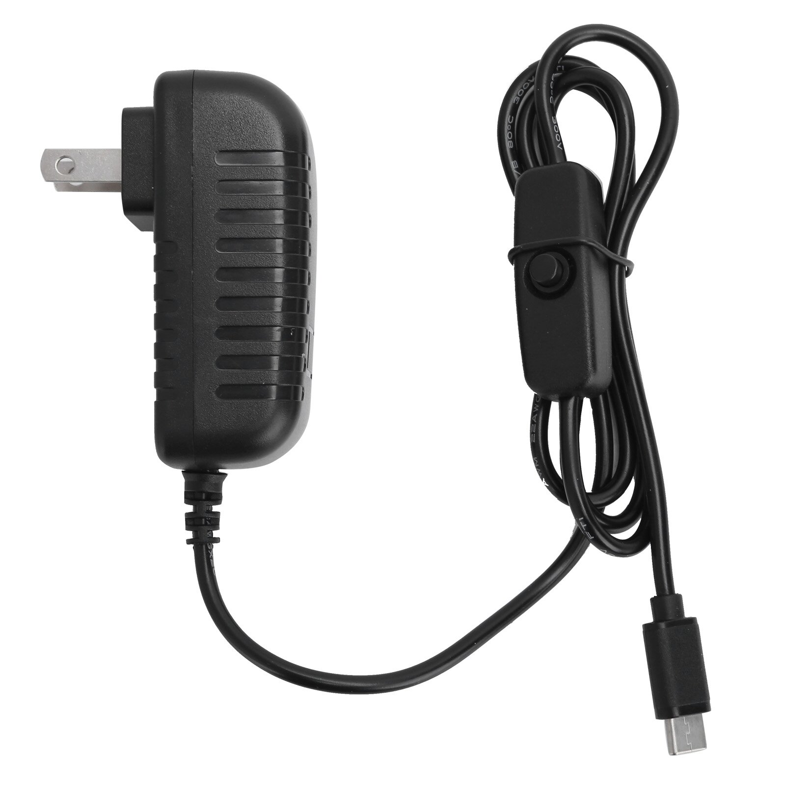 Блок питания для Raspberry Pi 4B 5V 3A TypeC с выключателем.