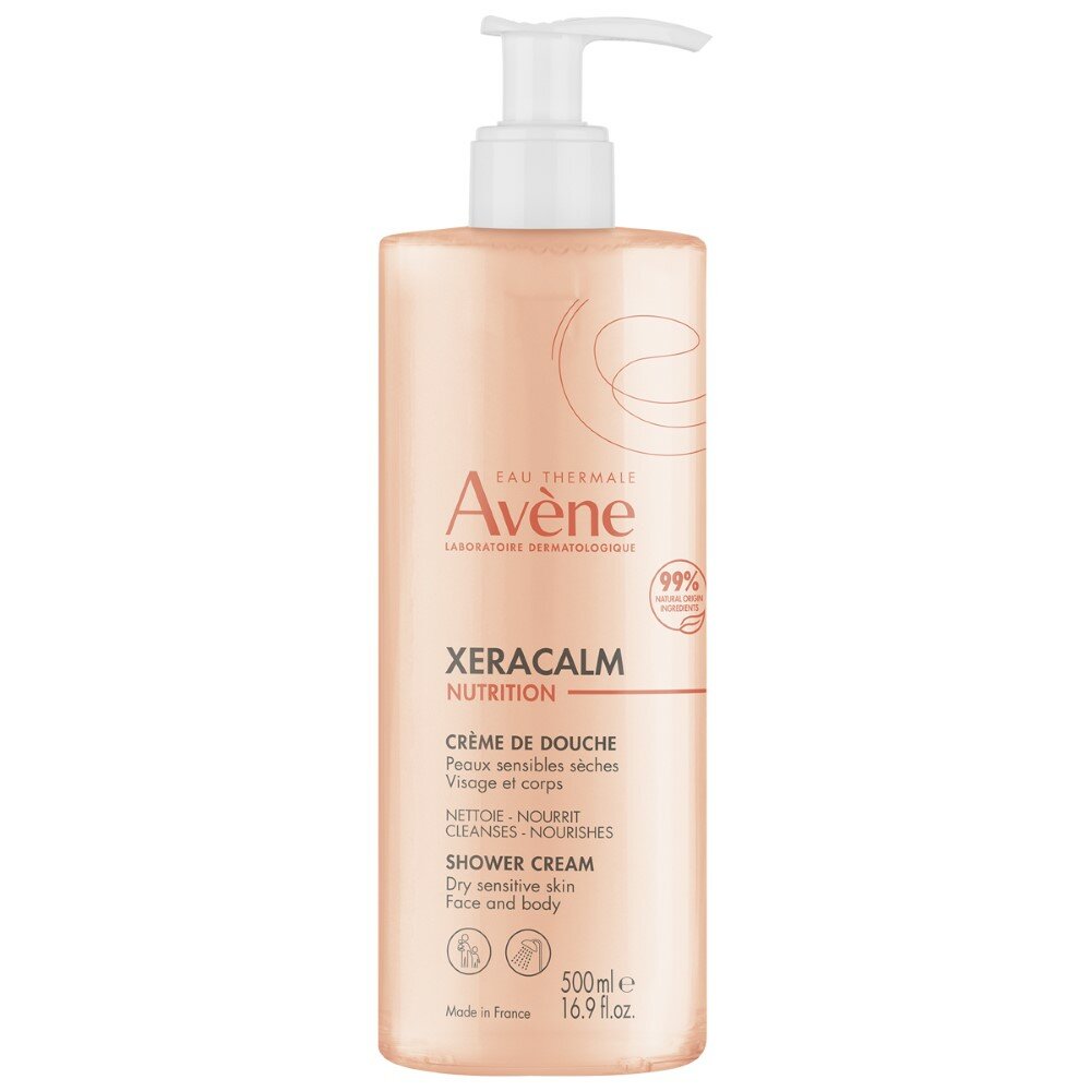 Avene ксеракалм nutrition крем-гель очищающий питательный легкий 500 мл