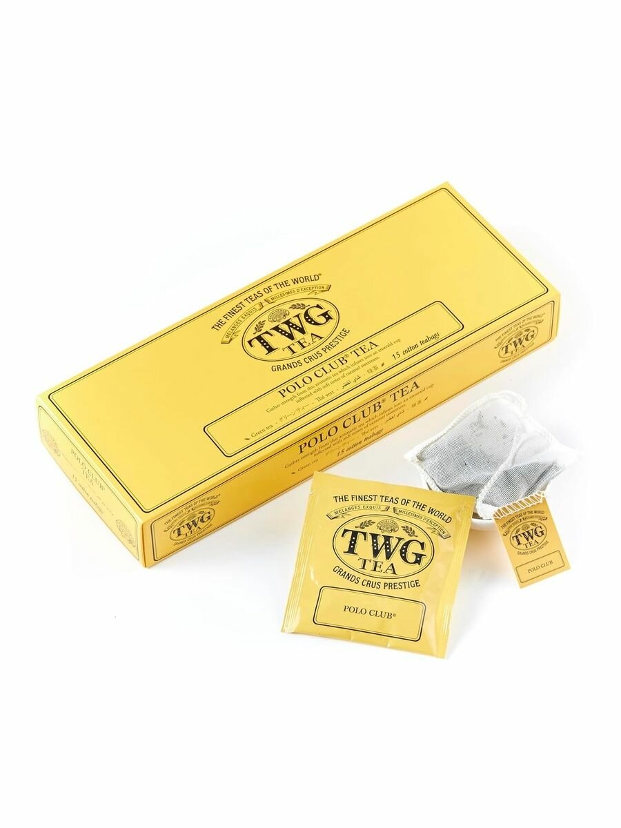 Зелёный чай с ванилью Polo Club TEA TWG