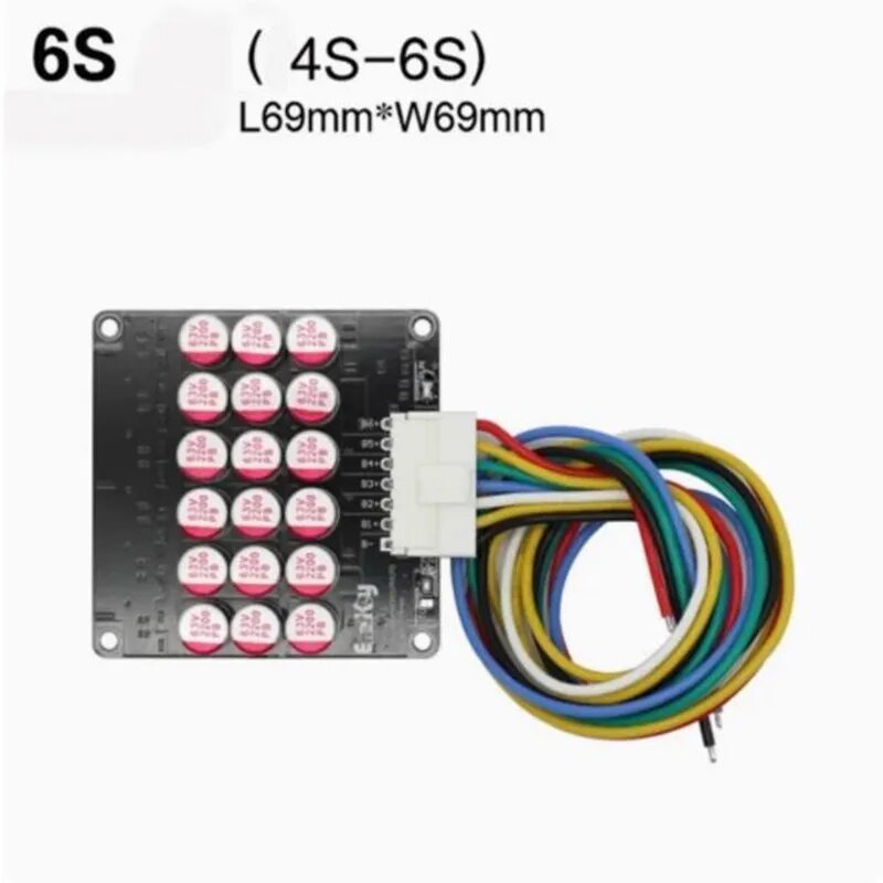 Активный балансир 5A для LiPo/LiFePO4/LTO аккумуляторов 3S-17S 6S(4-6S)