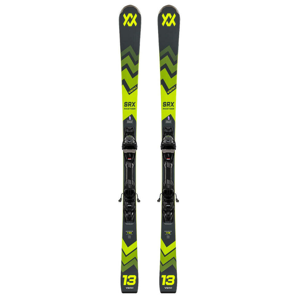 Decathlon Слаломные лыжи VOLKL RACETIGER SRX + крепление MARKER VMOTION 10 с GRIPWALK 2025 158 см