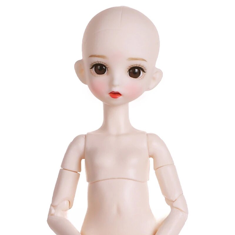 Aitoyya кукла BJD 30 см телесного цвета, No hair, Doll, Женский