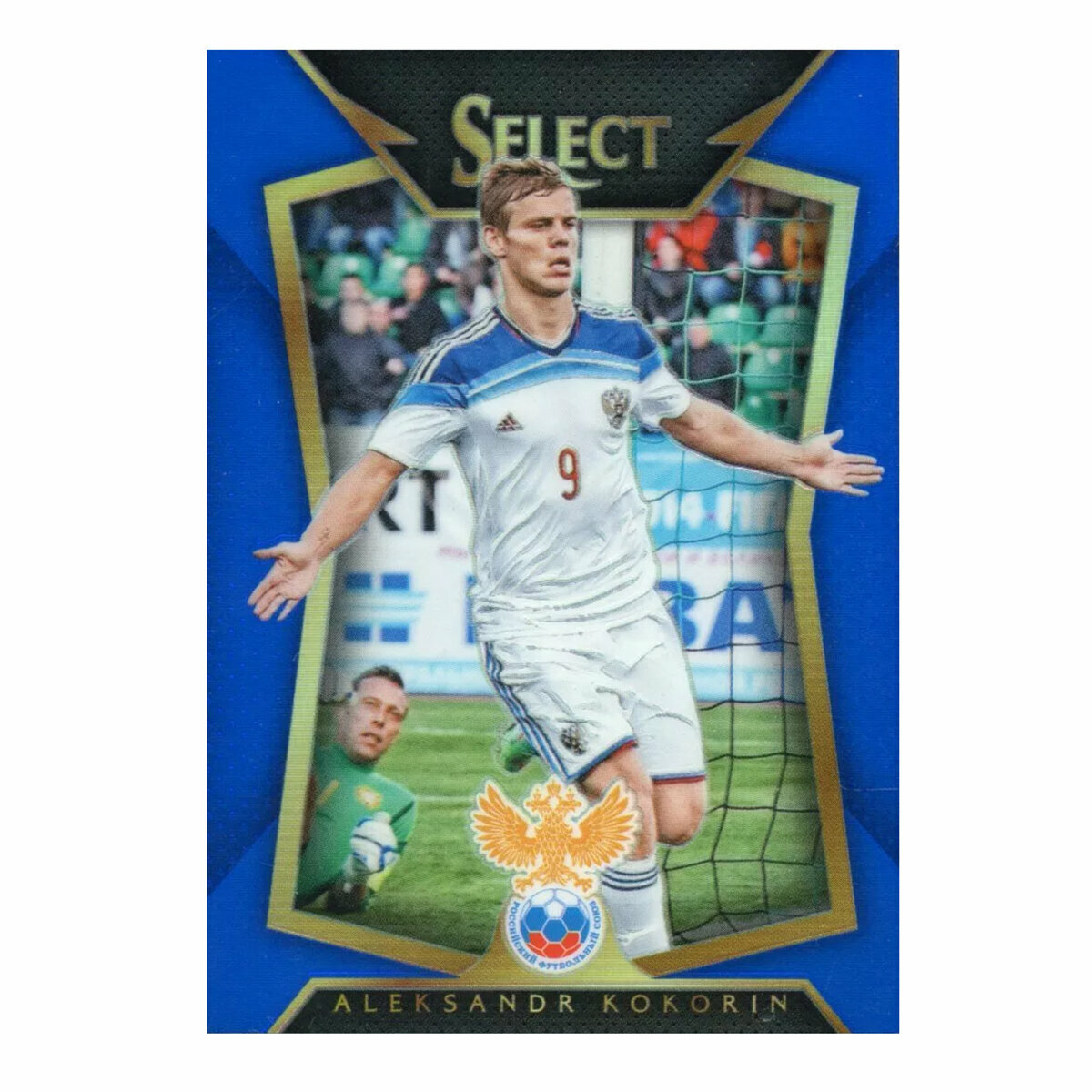 Коллекционная карточка Panini Select Soccer 2015-16: #27.1 Александр Кокорин - Base Blue
