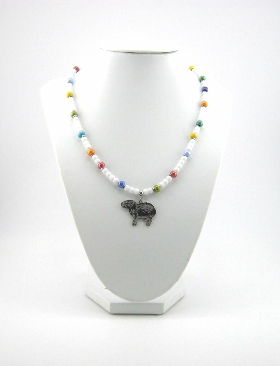 Чокер, искусственный камень