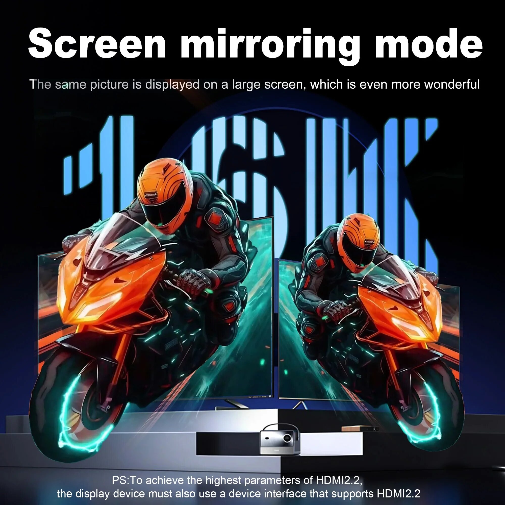 HDMI 2.2 кабель 16K 1m ONEVAN — фото 1