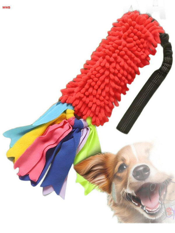 Прочная игрушка-перетяжка для собак с пищалкой