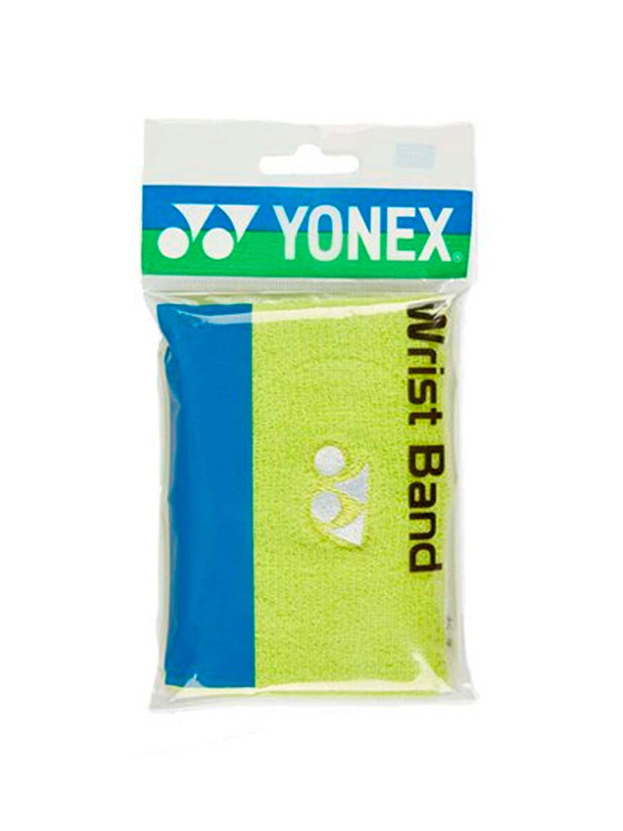 Напульсник для тенниса и бадминтона Yonex Wristband AC029CR салатовый, 1шт